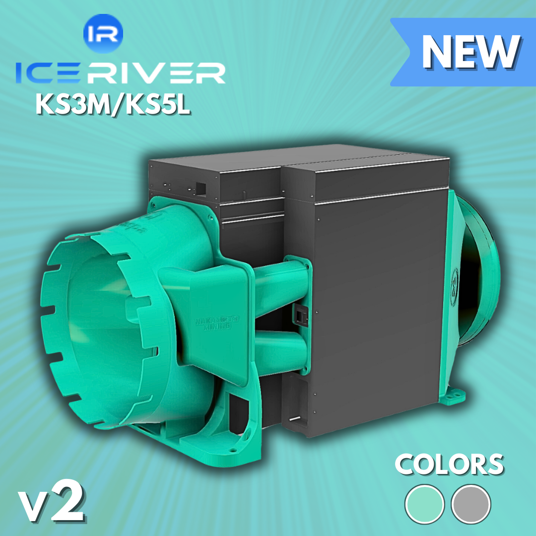 IceRiver KS3M/KS5L/KS5M Wall-Mount Shroud Kit (Intake + Exhaust) v2 ...