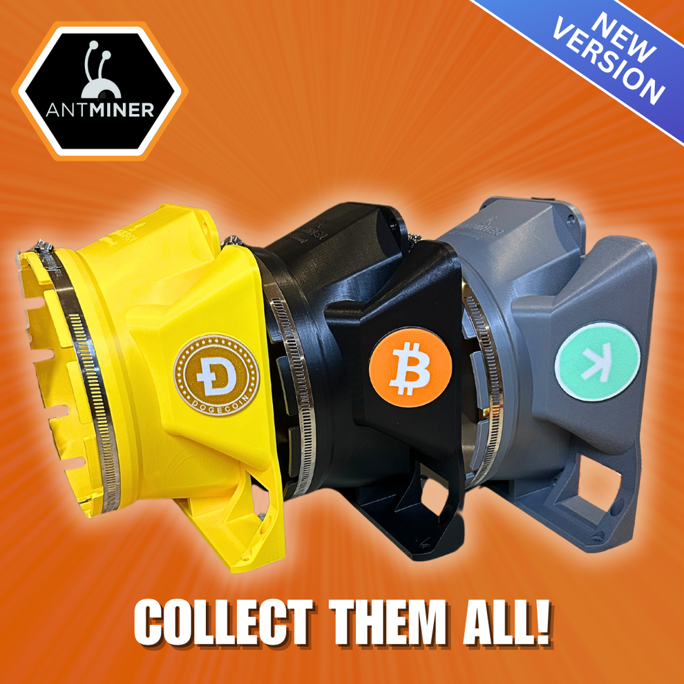 Antminer ASIC Crypto Miner Silencer Wall-Mount Kit for S21 S19 L9 KS7 ...