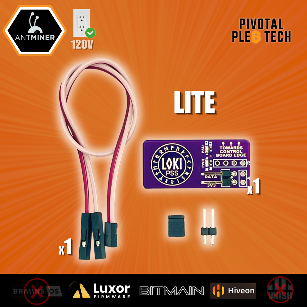 Loki Kit 120v Conversion Mod – Nakamoto Mining LTD.