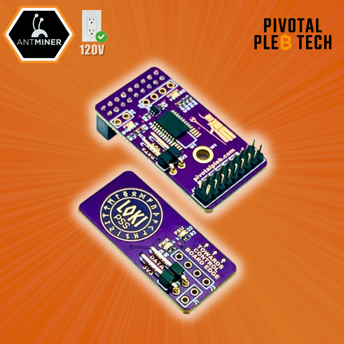 Loki Kit 120v Conversion Mod – Nakamoto Mining LTD.