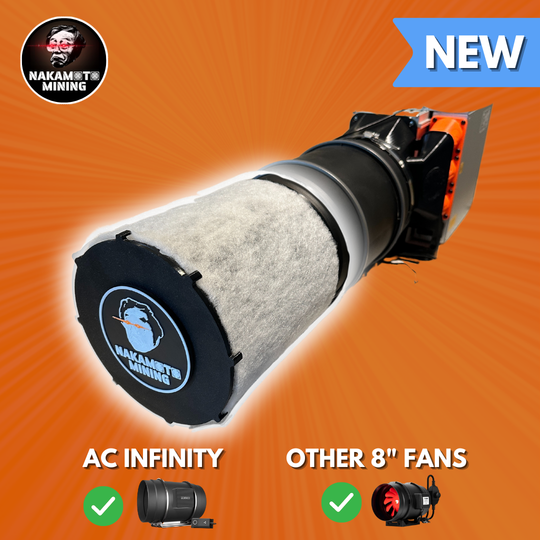FILTER FOR 8" INLINE DUCT FANS – Nakamoto Mining LTD.