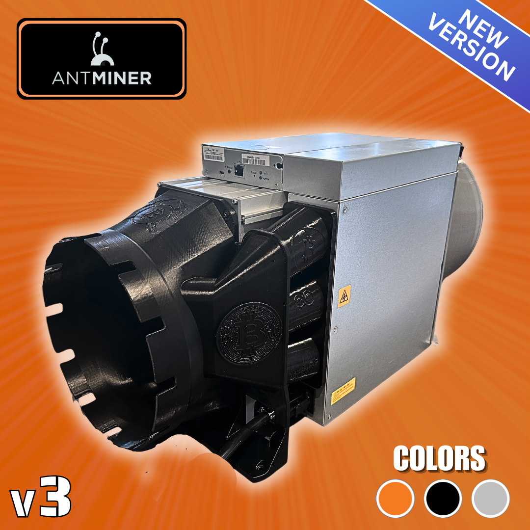 Antminer ASIC Crypto Miner Silencer Wall-Mount Kit for S21 S19 L7 (8 ...