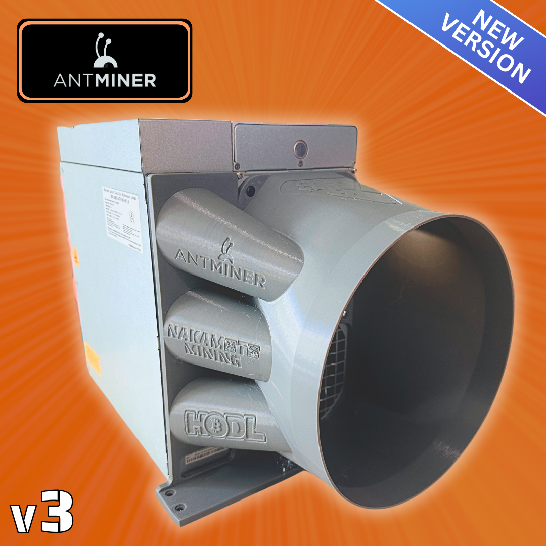 Antminer ASIC Crypto Miner Silencer Wall-Mount Kit for S21 S19 L9 KS7 ...