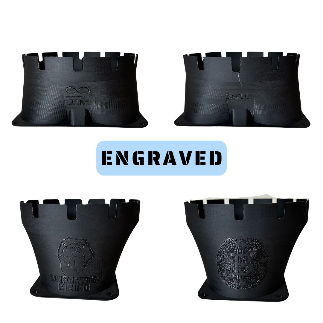 ANTMINER 8" Hashboard Shroud V2 – Nakamoto Mining LTD.