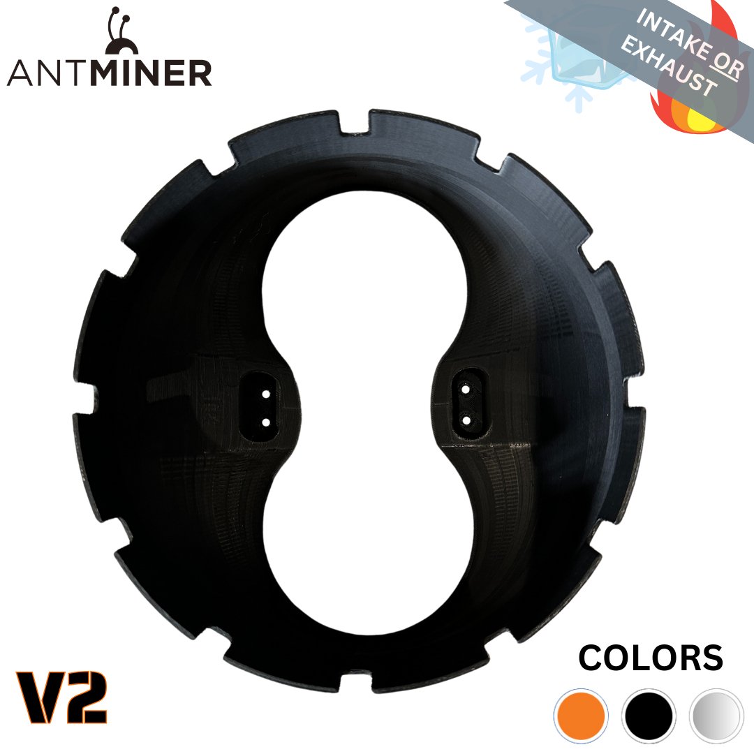 ANTMINER 8" Hashboard Shroud V2 – Nakamoto Mining LTD.