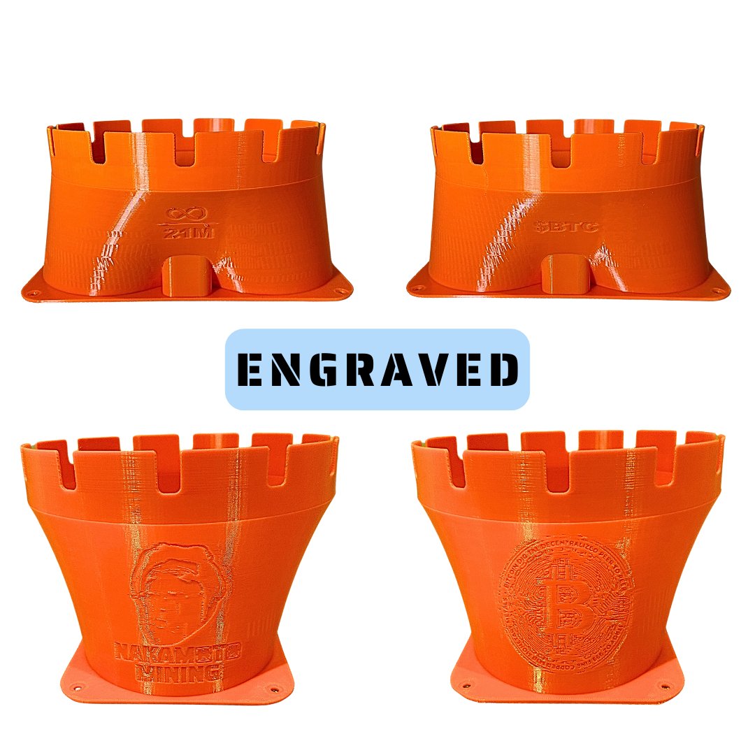 ANTMINER 8" Hashboard Shroud V2 – Nakamoto Mining LTD.