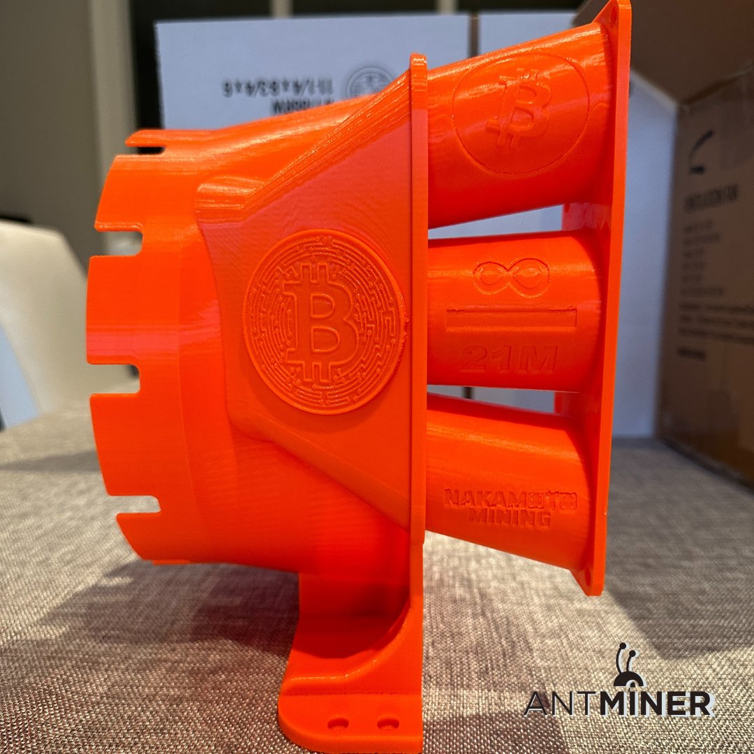 ANTMINER ASIC Crypto Miner Silencer Wall-Mount Kit (8" Intake + Exhaus ...