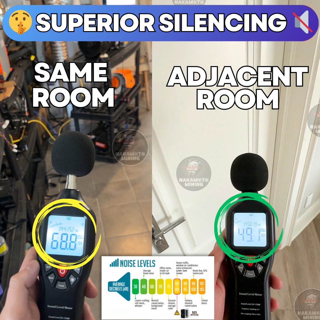 ANTMINER S21 PRO XP Wall-Mount Shrouds Kit (8" Intake + Exhaust Shrouds ...